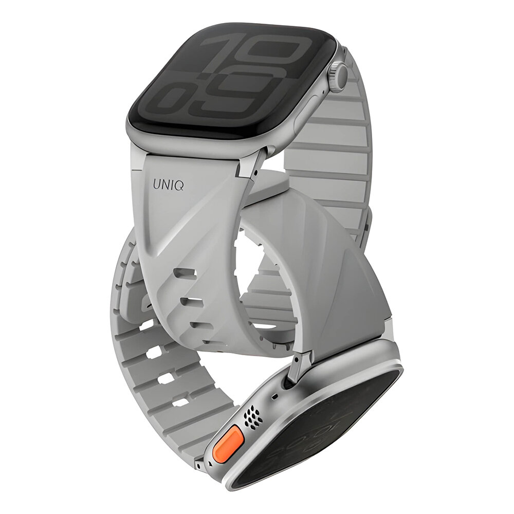 Ремешок Uniq FLUO для Apple Watch 49-40 мм серый