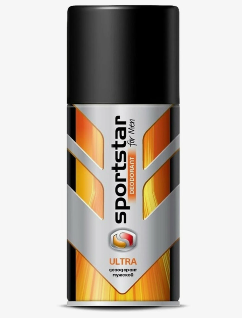 Дезодорант мужской SportStar Ultra, спрей, 175мл, защита 24 часа