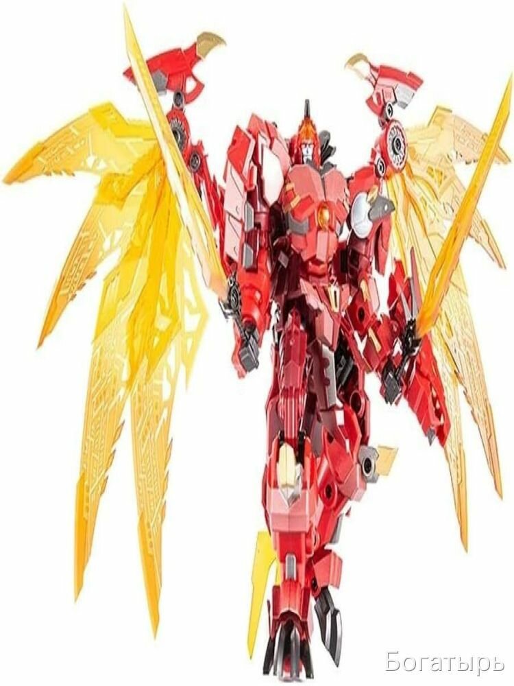 Игрушки-трансформеры 15 см серия Beast Wars Flame Flying Dragon Модель игрушки