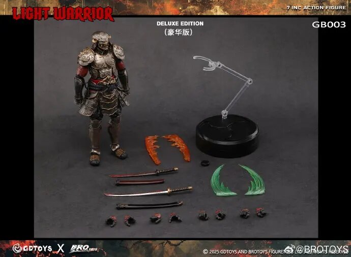 Фигурка BROtoys X GDtoys 1/12 Tekken Light Samurai S