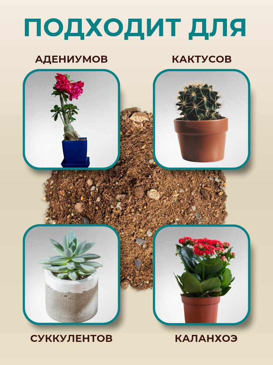 Грунт для Адениума 2л — фото 1