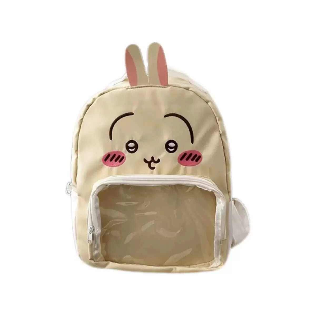 Рюкзак Chiikawa Usagi Hachiware Momonga Бежевый, usagi