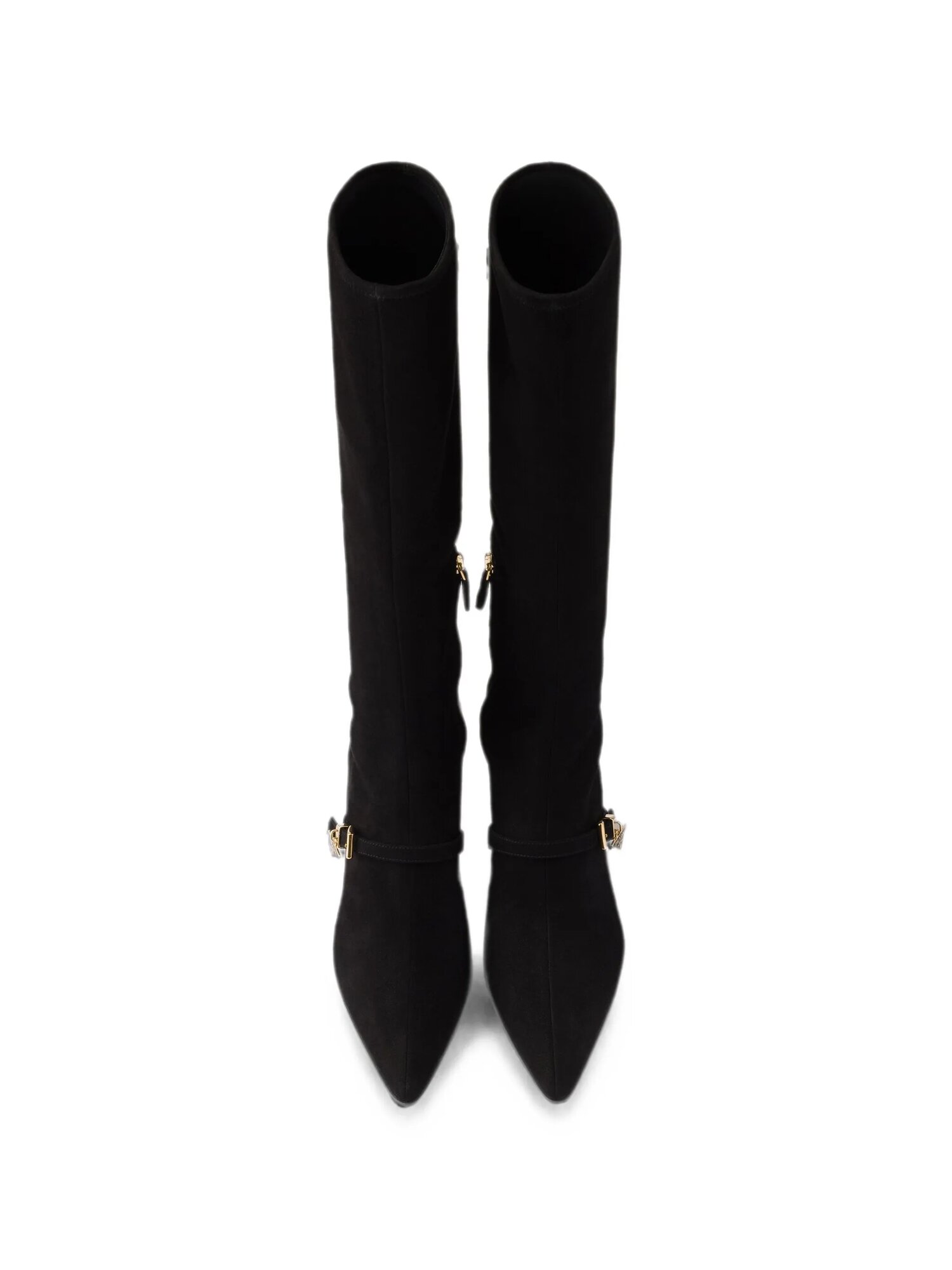 Ботинки Prada Stretch suede boots, размер 38 EU — фото 1