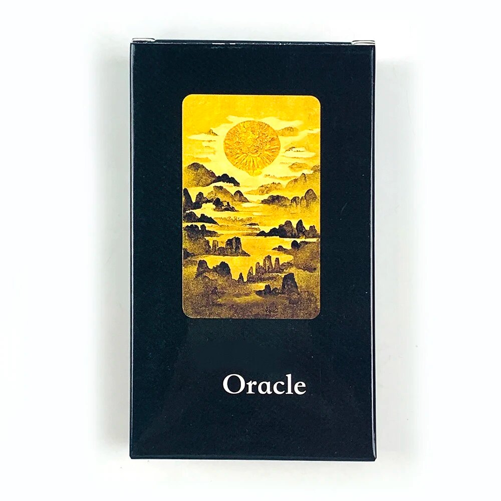 Новая Колода Oracle Из 64 Карт С Изображением Китайских Пейзажей Для Гадания И Коллекционирования