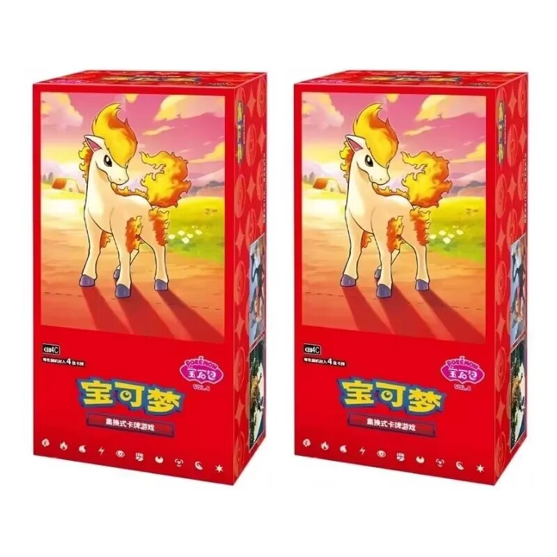 Коллекционные Карты Pokemon PTCG, 4 Упаковки Gem Pack, Издание Sprigatito 2boxes