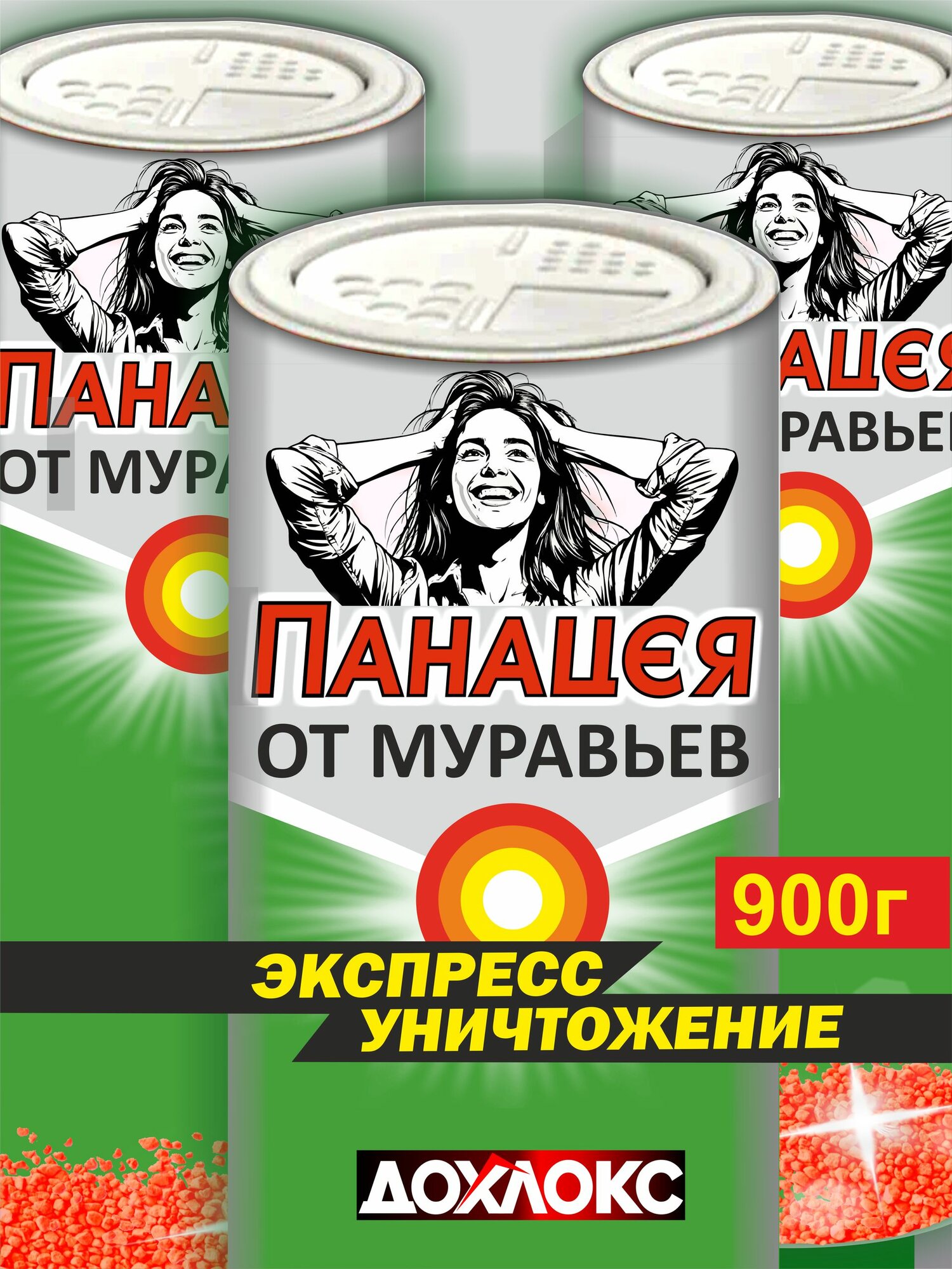 Средство от муравьев панацея, 280г (4 уп по 70г), Турбо-крошки на борной кислоте борная кислота от муравьев крошки от муравьев
