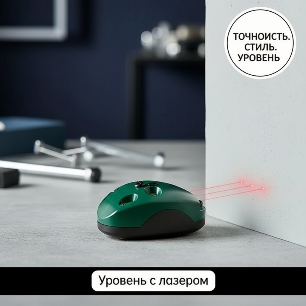 Лазерный уровень, нивелир Красныйлуч