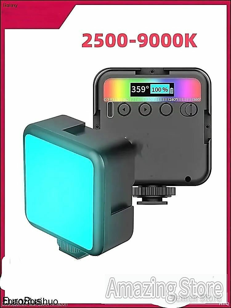 Эксклюзивный портативный VL81 RGB Mini LED, черный накамерный видеосвет для профессиональной съемки