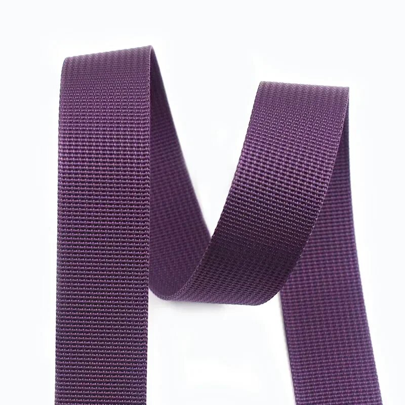 Meetee нейлоновый ремешок 20-50 мм Фиолетовый, Purple, 25mm