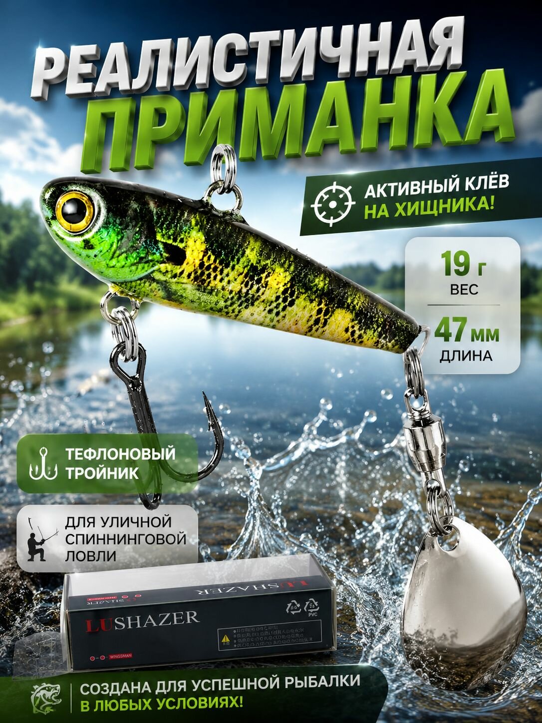 Тейл-спиннер. Тейлспиннер рыболовный. Спинтейл на окуня и щуку
