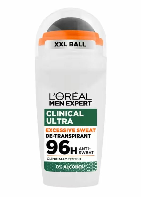 Шариковый дезодорант-антиперспирант Men Expert Dermo Control Clinical, 50 мл