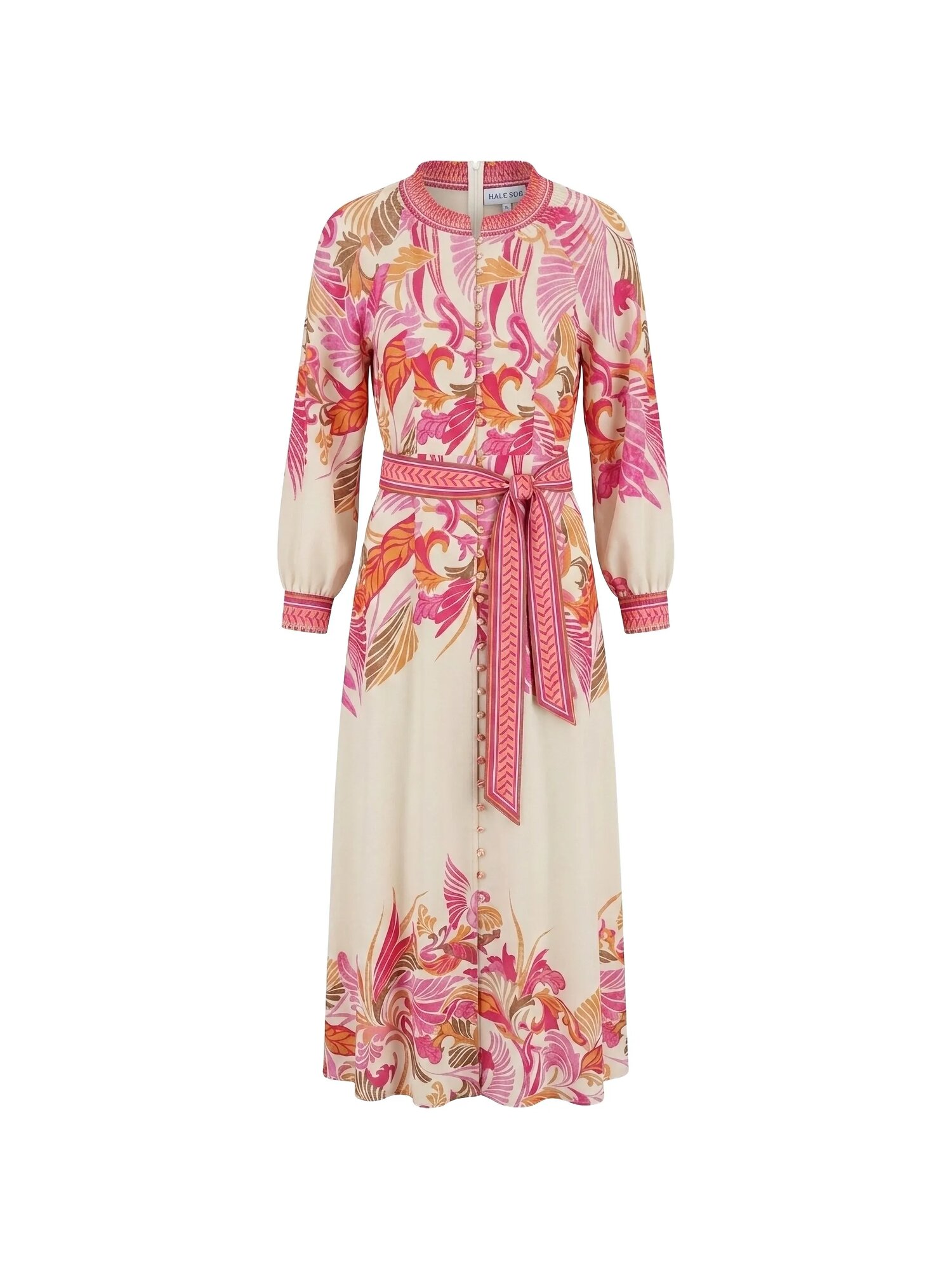 Платье Belize floral-print belted maxi dress