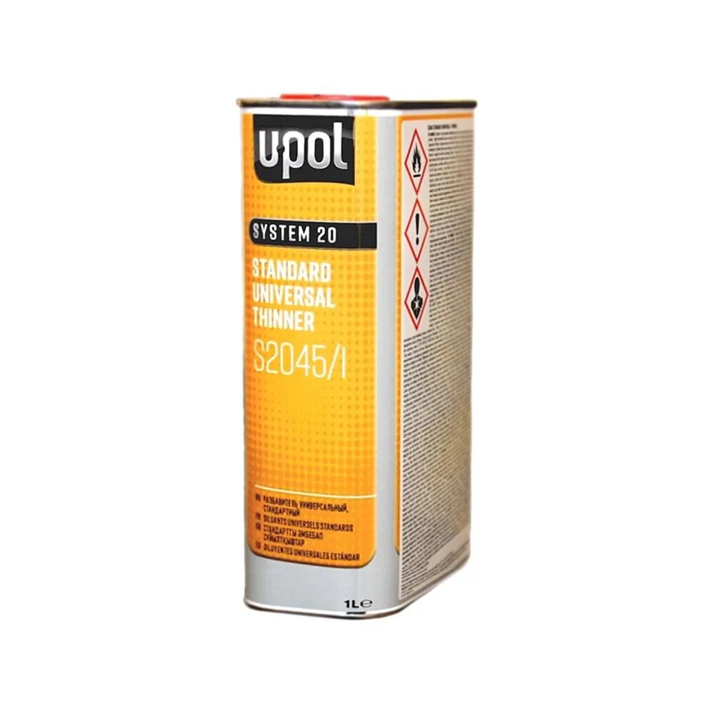 U-POL S2045/1 Standart Universal Thinner Универсальный разбавитель автоэмалей юпол 1 л.