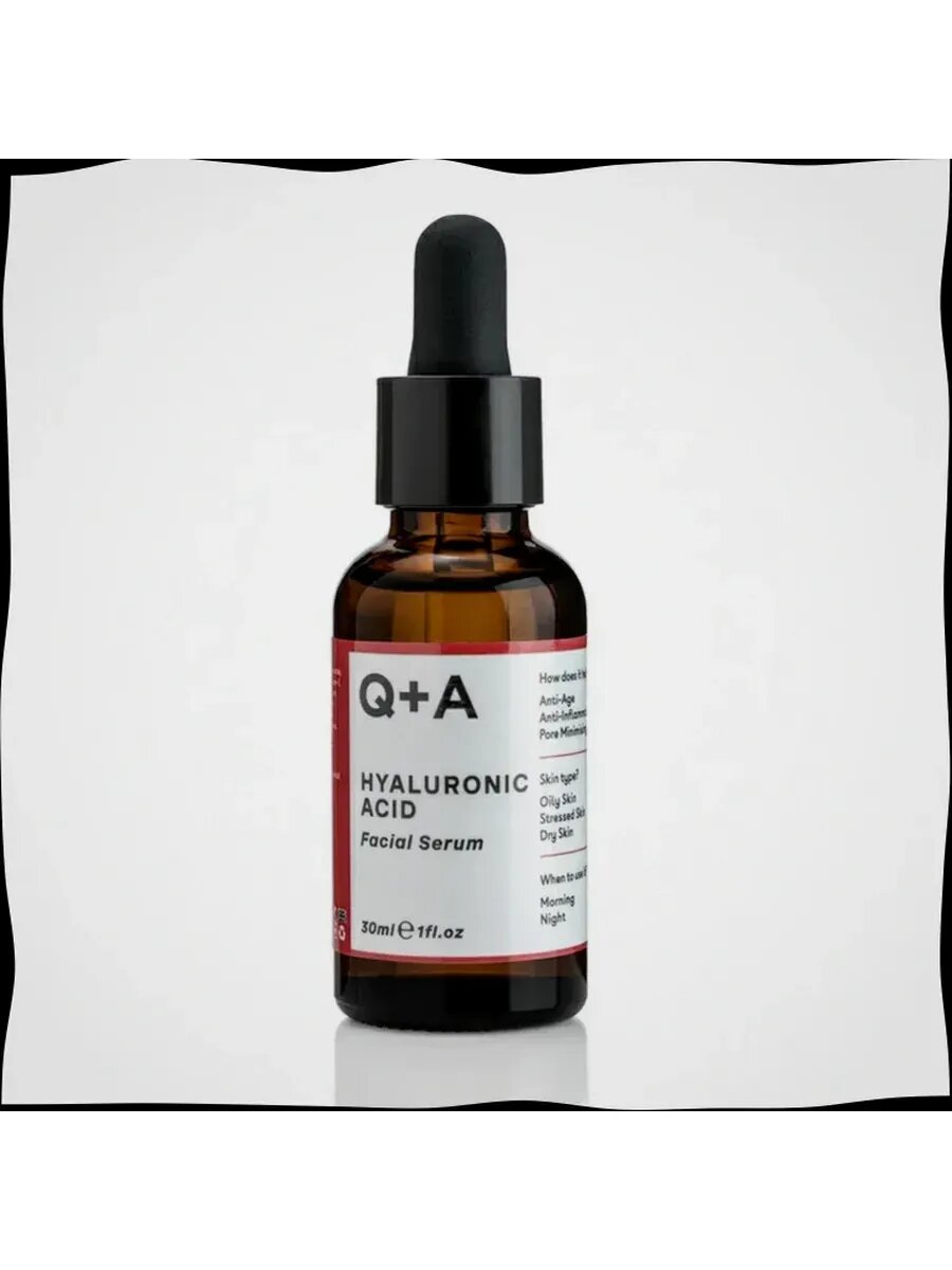 Q+A HYALURONIC ACID Facial Serum Сыворотка для лица H 30 мл