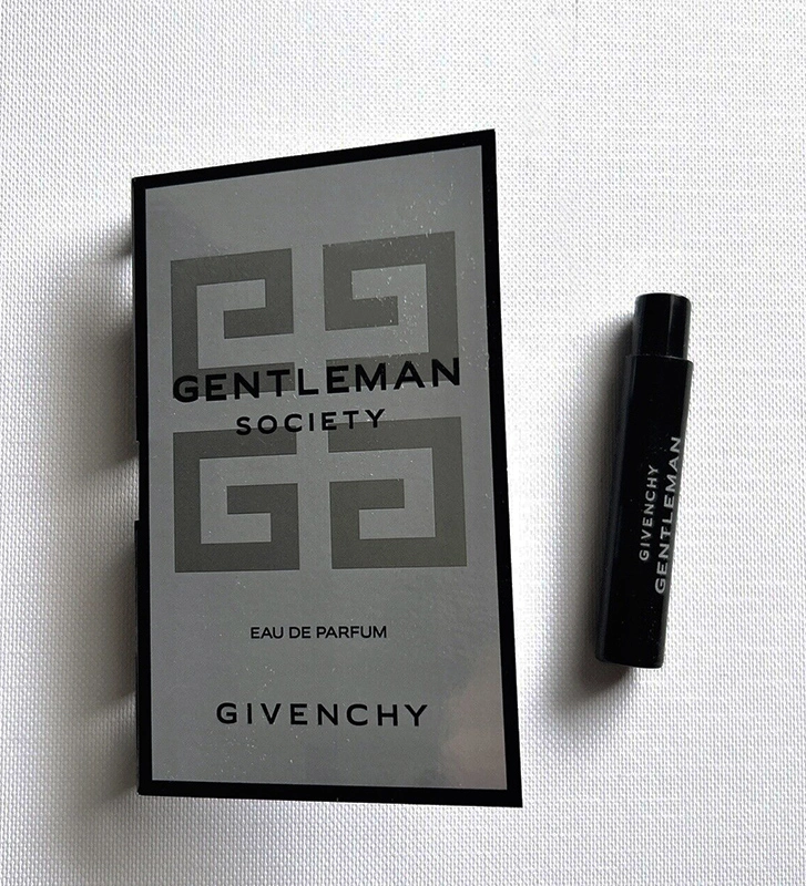 Givenchy Gentleman Society парфюмерная вода 1 мл миниатюра для мужчин - Джентльмен Сесаити духи