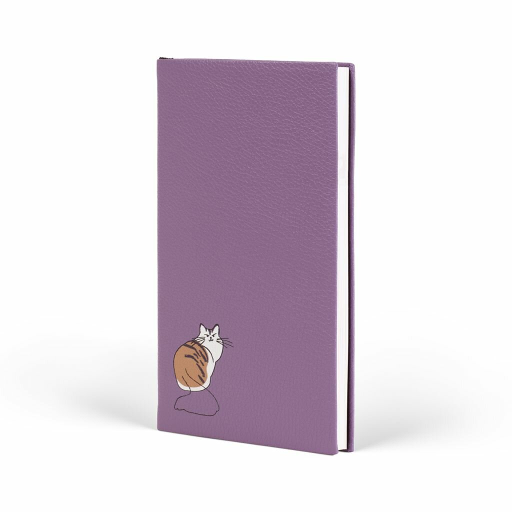 Блокнот в линейку Castelli Milano DUCHESSA VIOLETTA 9*14 см карманный, натуральная кожа, сиреневый, Италия