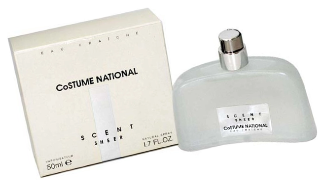 Туалетная вода Костюме Националь Сцент Шир 50 мл женский аромат - Costume National Scent Sheer