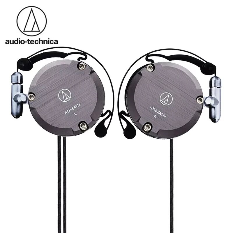 Audio-Technica ATH-EM7X проводные спортивные наушники Gray