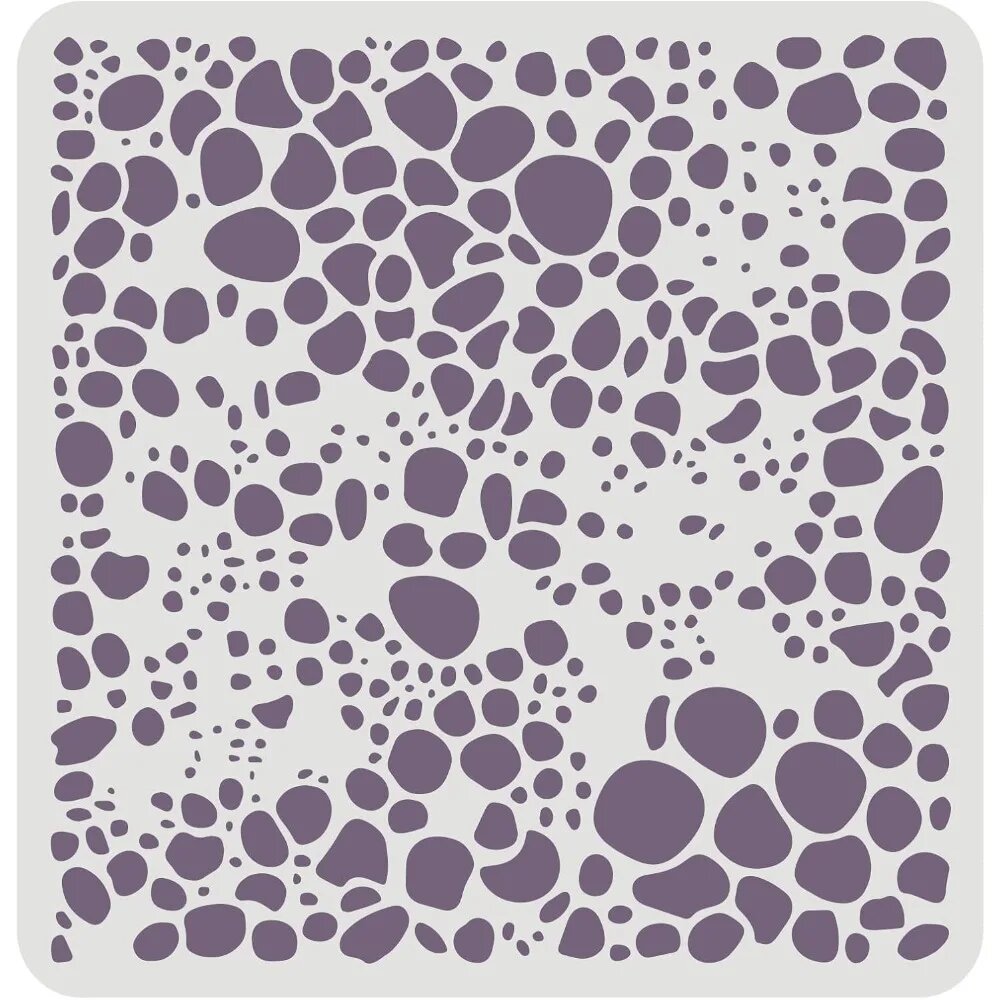 Пластиковые трафареты для рисования 30x30 см