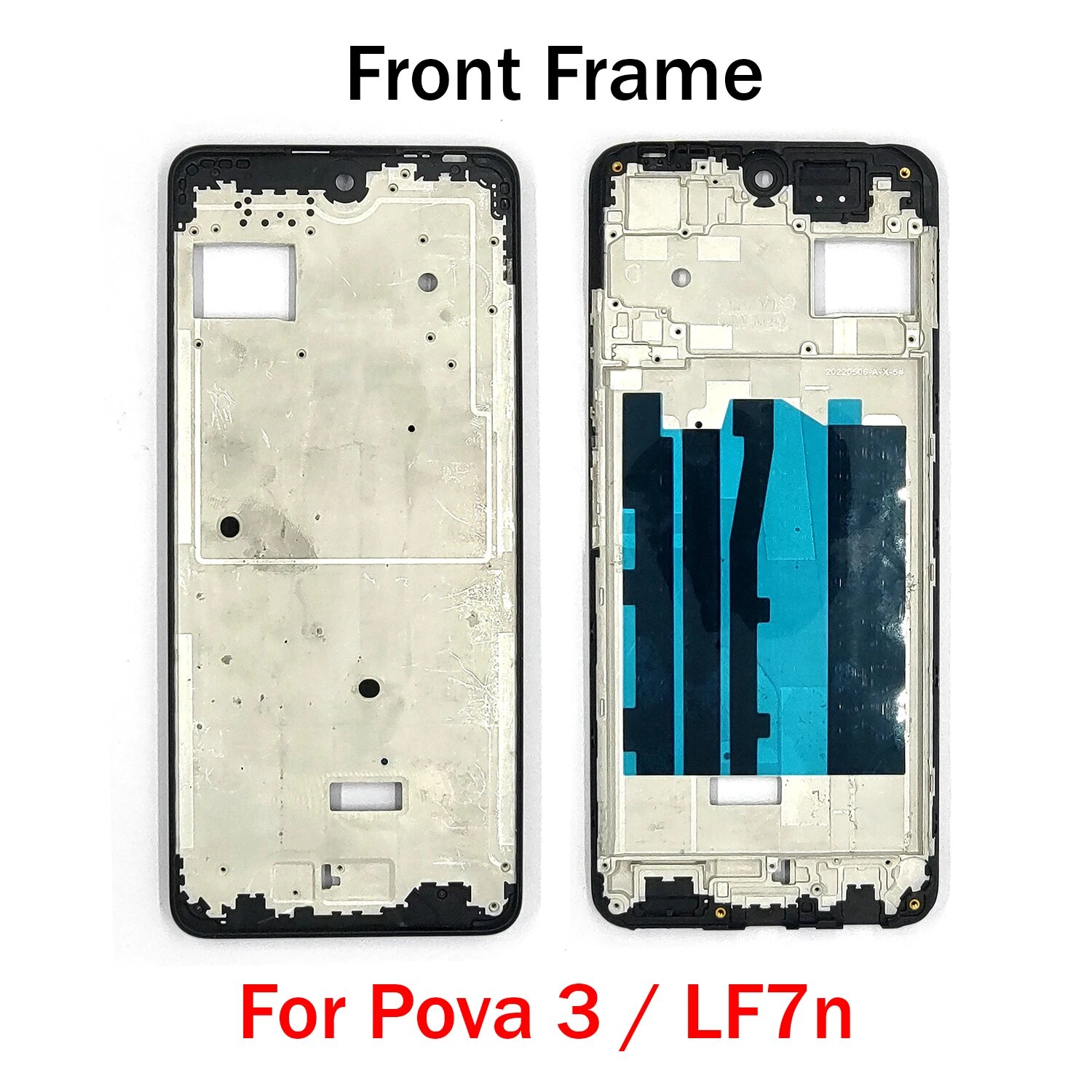 Рамка передняя для Tecno Pova 3 LF7n
