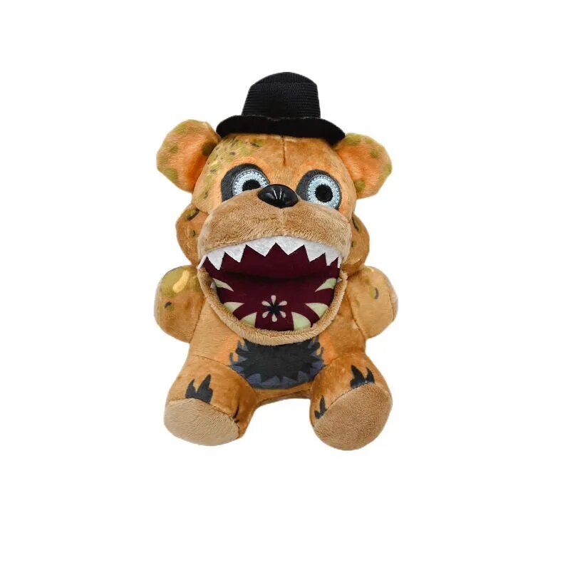 FNAF Мягкая игрушка 20см, персонажи компьютерных игр, Плюшевый медведь Фредди