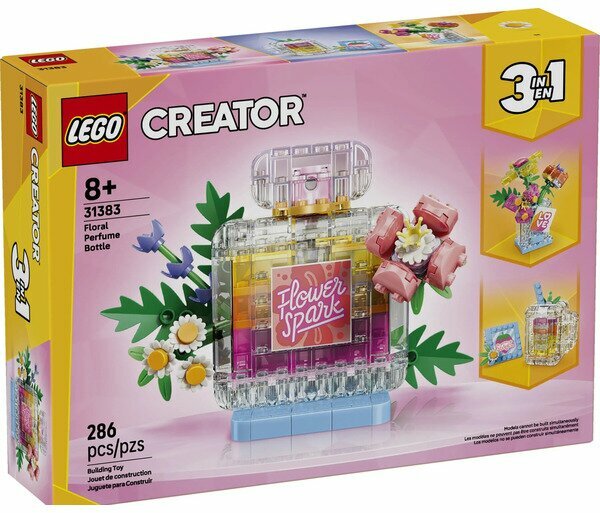 Конструктор LEGO Creator 31383 Цветочный флакон для духов 3 в 1 (Lego 31383)