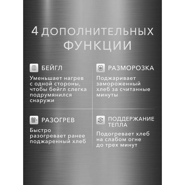 Тостер KitchenAid 5KMT221ESX — фото 1