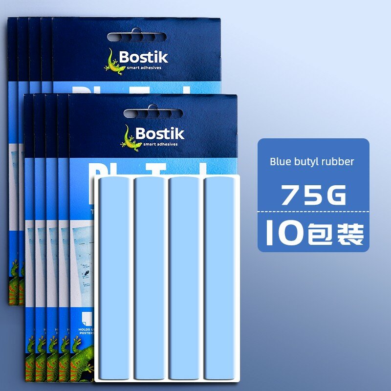 Синие магниты Bostik для демонстрации, прочные магнитные наклейки, высокоадгезивный клей без следов для фоторамок,