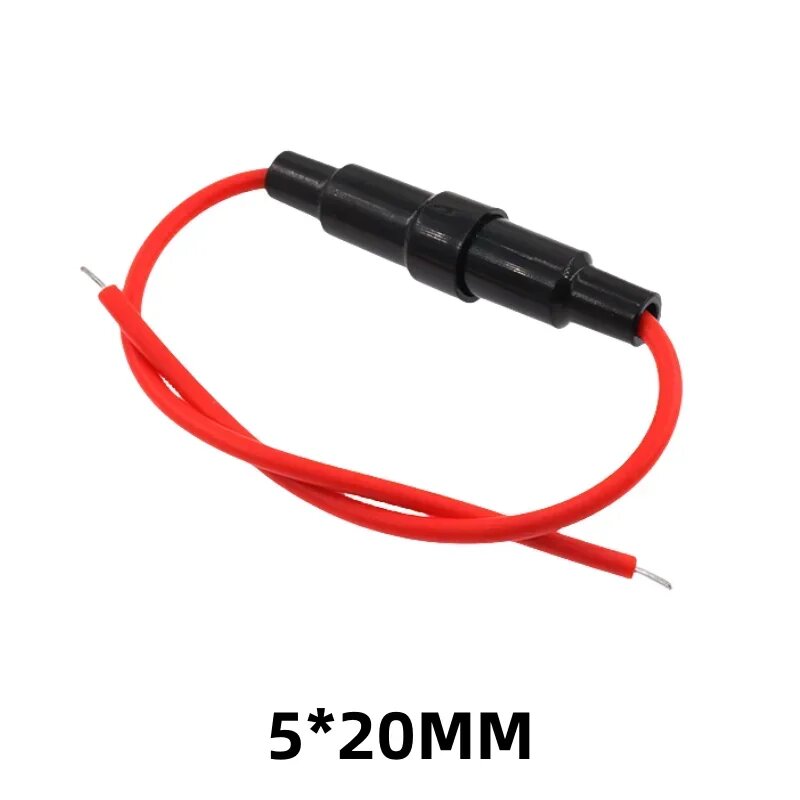 Набор из 5 штук держателей предохранителей 5*20 мм 5x20mm fuse holder