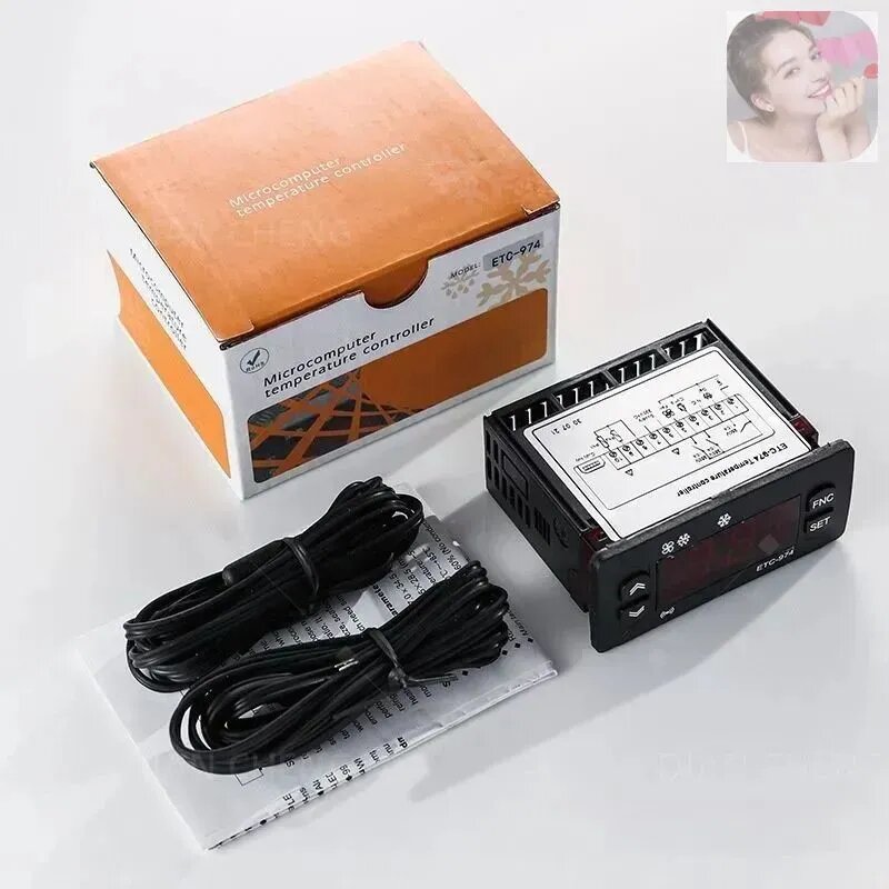 Витрины -холодильника Elitech ETC-974-974 (с 2 датчиками) / Микропроцессор для торгового холодильного оборудования.
