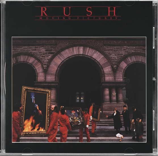 Фирменное издание Rush - Moving Pictures CD