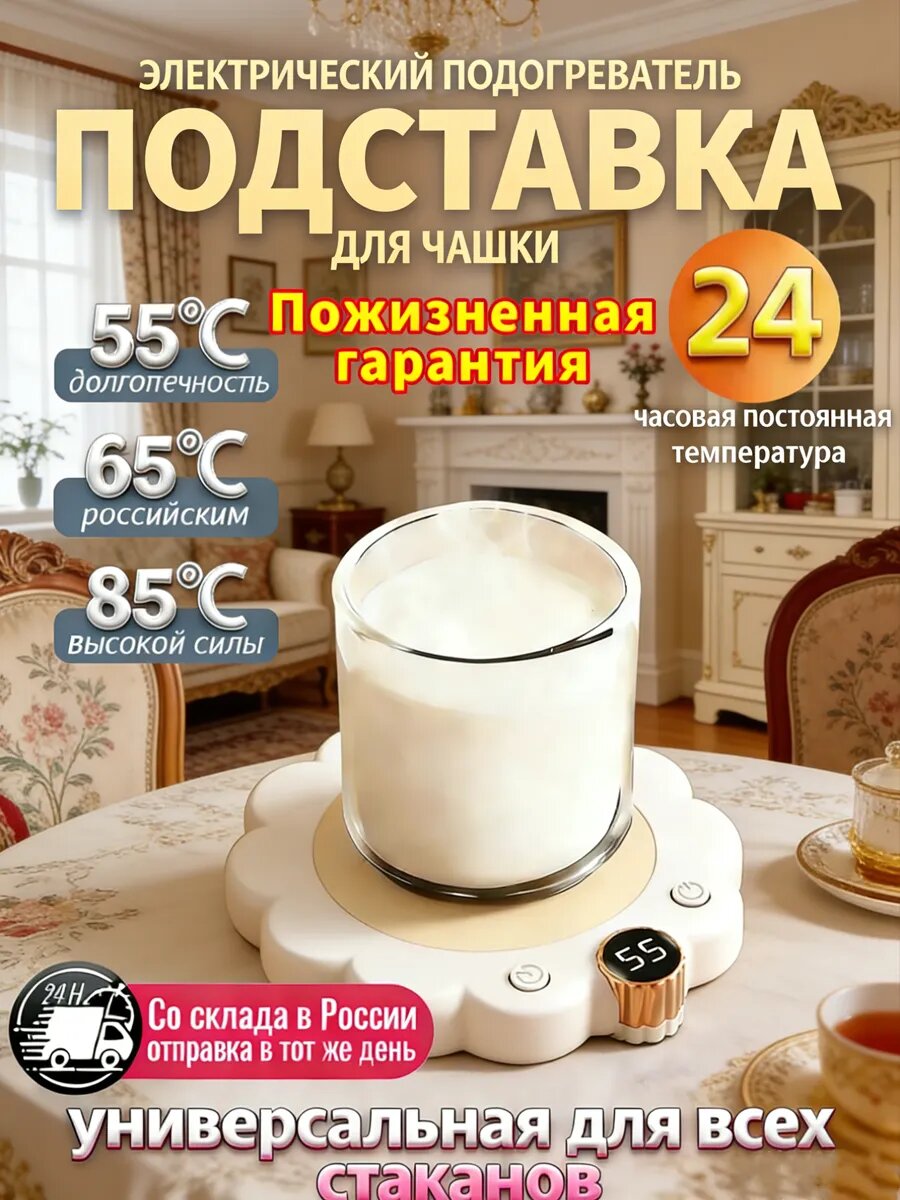 Подогреватель для кружки и геля с подогревом