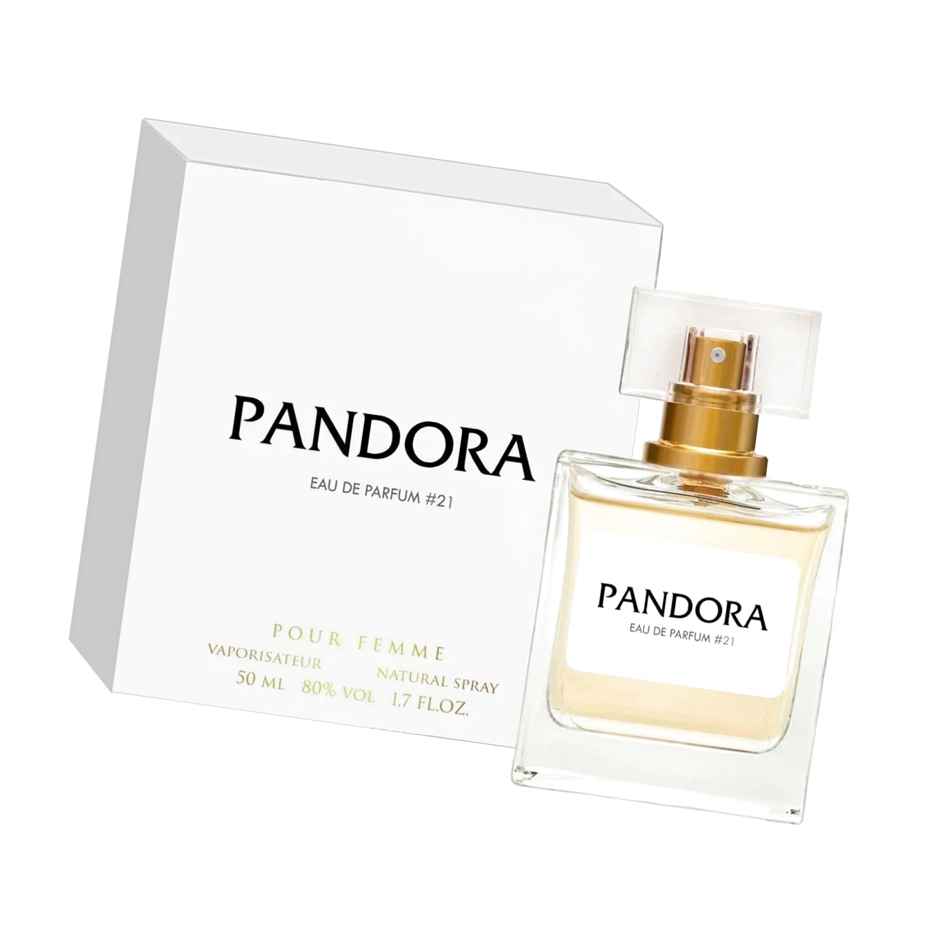 Парфюмерная вода Pandora No 21 50 мл женская / Пандора Но 21 аромат для женщин