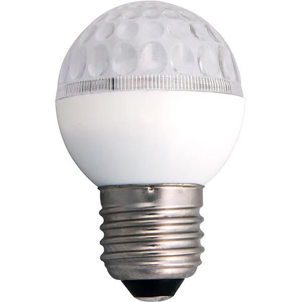 Лампочка NEON-NIGHT BL шар Е27 9*LED d50мм красная (405-212)