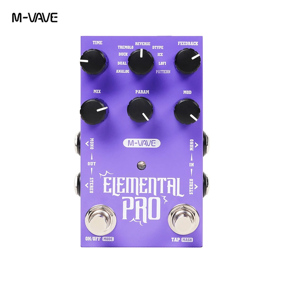 Педаль задержки M-VAVE Elemental Pro