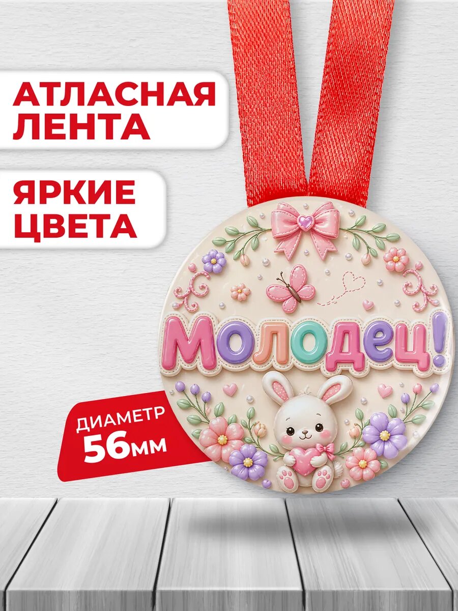 Медаль подарочная - Молодец! — фото 1