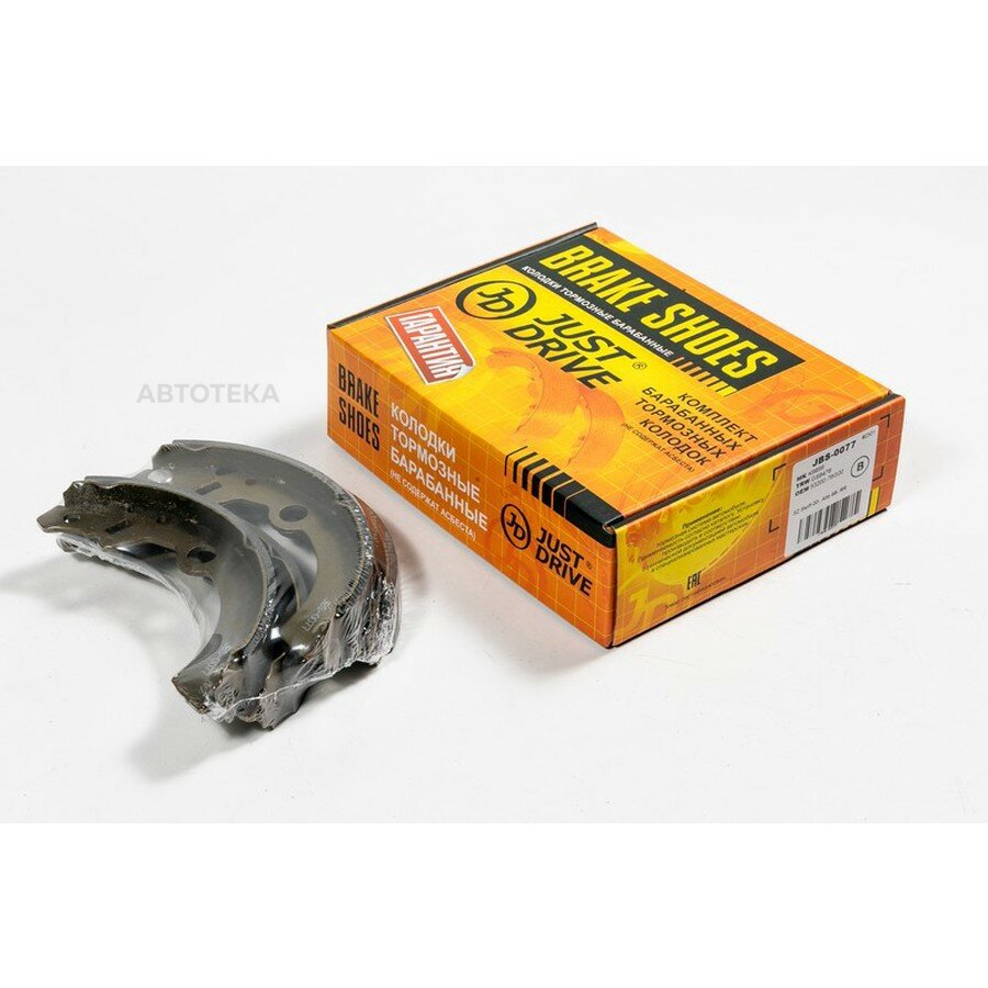 Колодки тормозные барабанные K9959 JUST DRIVE JBS0077 SZ Swift (HT51S/81S) 00-, Alto/Fronte (HA12S/12V/22S, HA23V/S) 98-, Kei (HN11S/12S/21S) 98-, Wagon R 93-, Twin (EC22S) 03-, Lapin 02-, Cruze 01-; M.