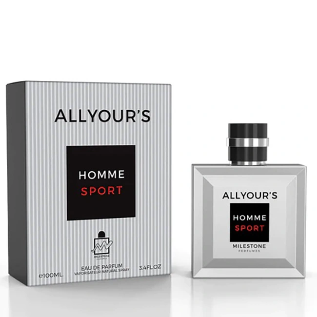 All Yours Homme Sport мужская парфюмерная вода 35 мл / Майлстоун Олл Йорс Ом Спорт