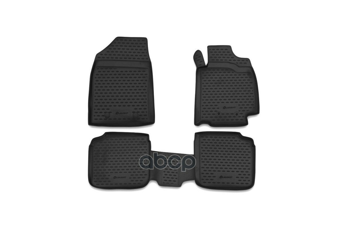 Коврики в салон TOYOTA Premio/Allion AZT240 JDM, 12/2001–05/2007, П. Р, 4 шт. (п ELEMENT арт. NLC4841210K