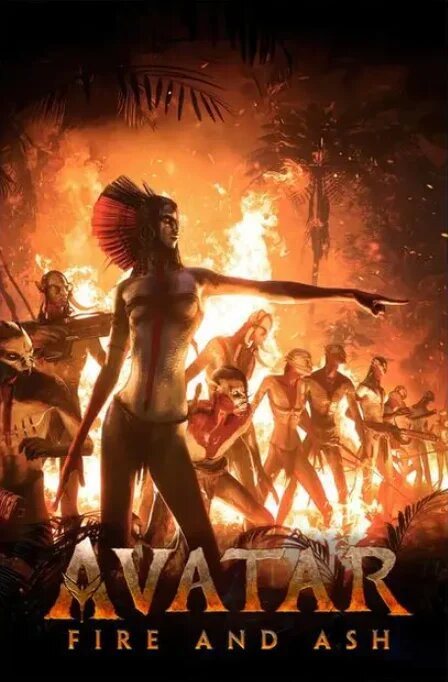 Постер Avatar Fire, Красный, 20x30см, PF73698