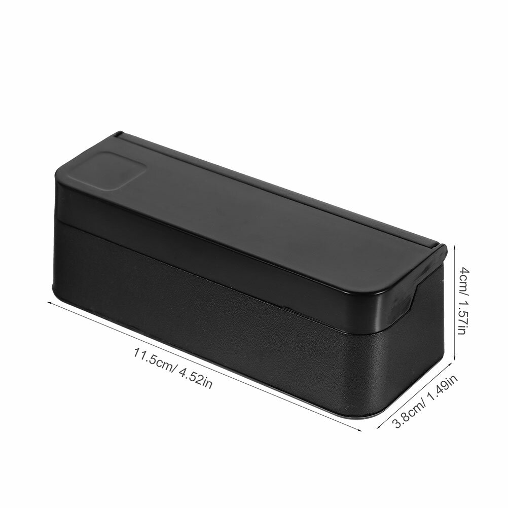 Держатель Монет Авто Органайзер Для Монет 2 Шт Черный 11.50X4.00X3.80Cm
