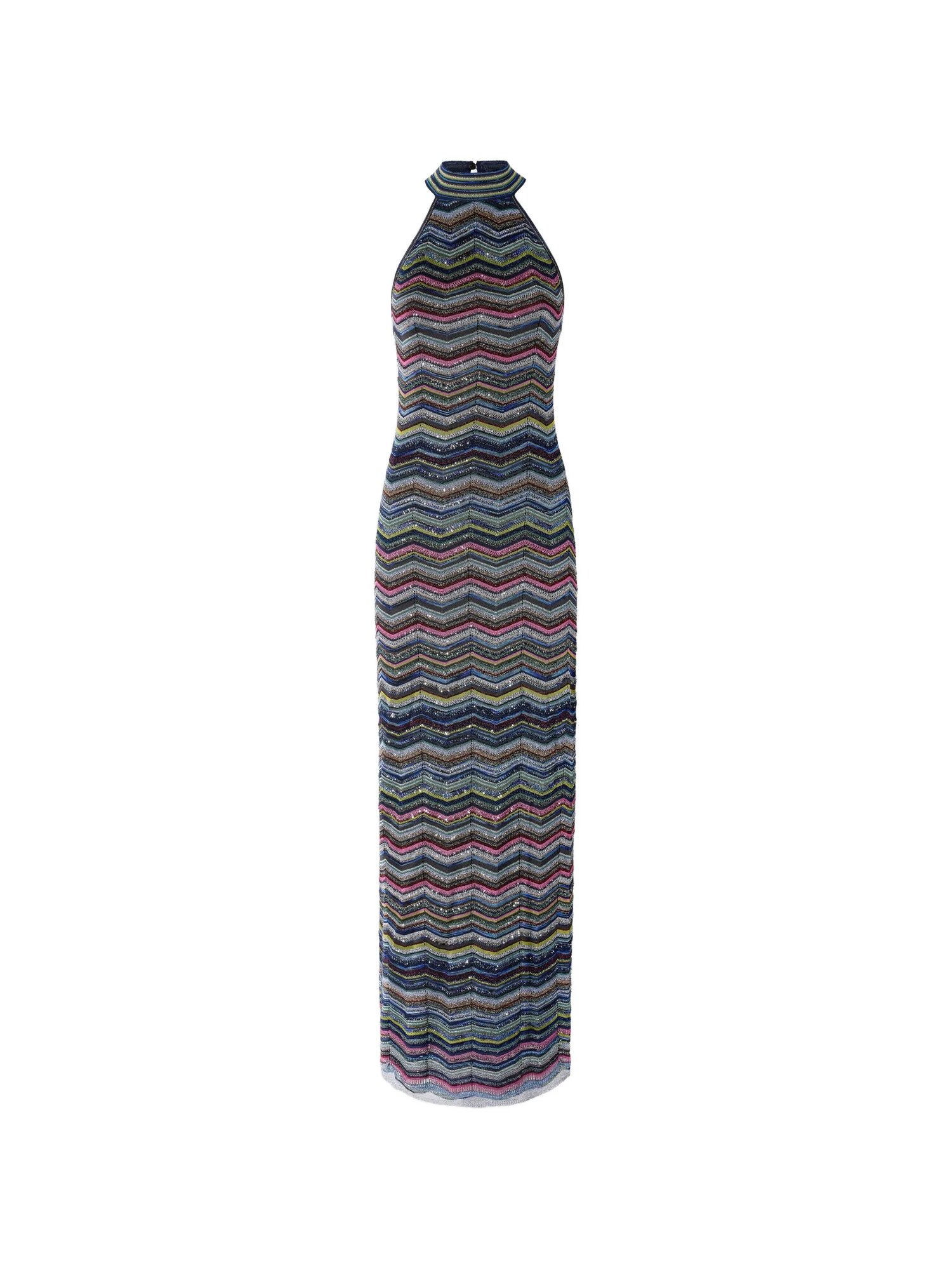 Платье Missoni Long dress with halterneck and sequins