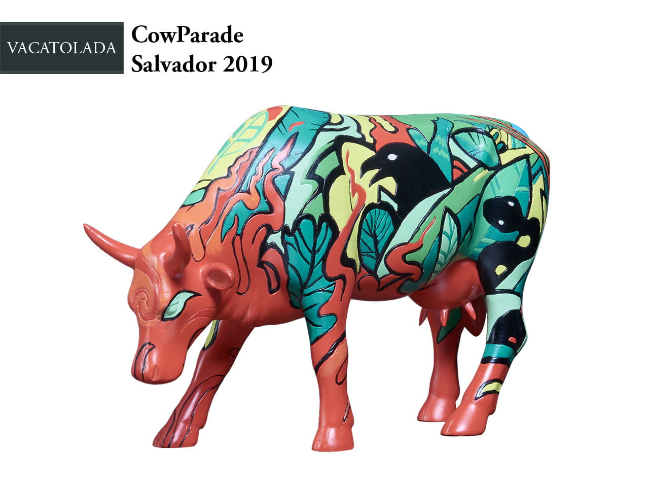 CowParade Фигурка коровы Vacation / 359-0625_