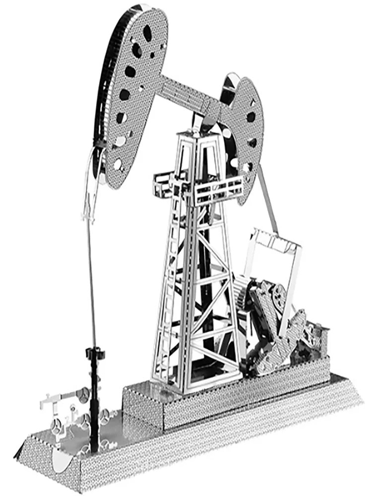 Бурение нефтяной скважины / подарок мужчине на день рождения 3D металлические головоломки DIY Взрослые игрушки