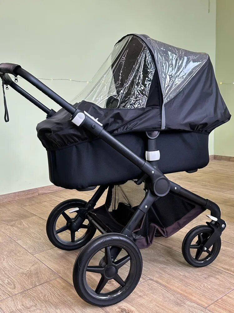 Дождевик для люльки коляски Bugaboo Fox 1-3-5