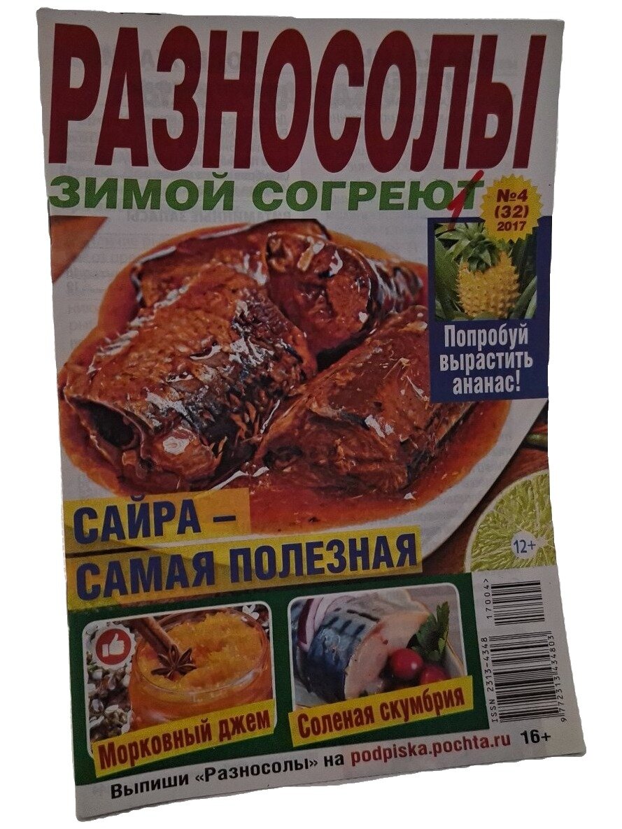Разносолы зимой согреют. Не указан. Медиа-С. 2017. Мягкая обложка. 45 стр