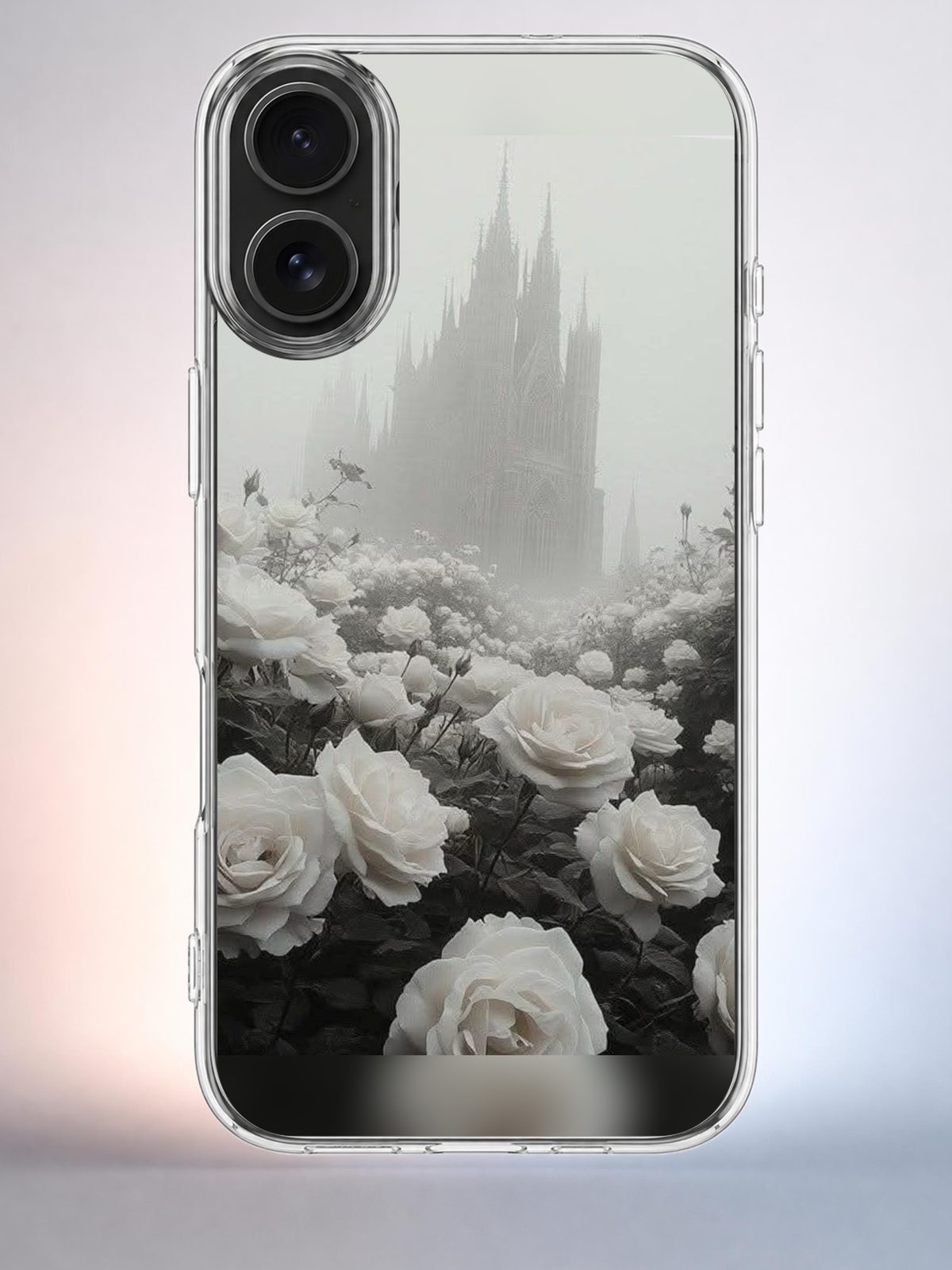 Чехол iPhone 16 Готический замок Y2K Indie Sleaze