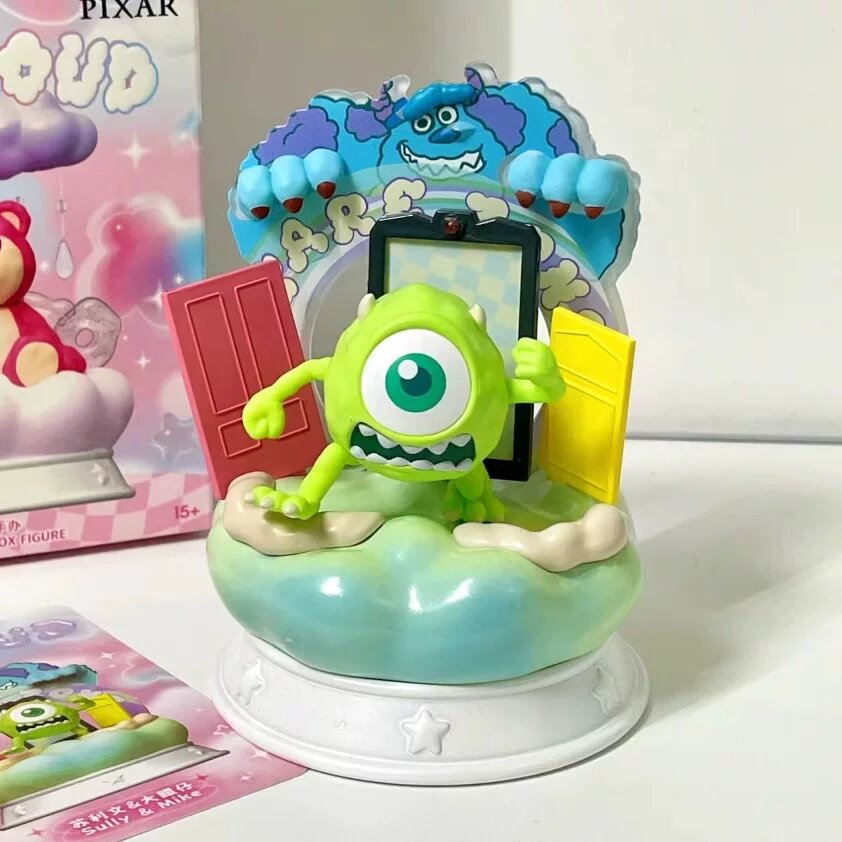 MINISO Disney Pixar Cloud Soft Blind Box Figure Toy Gift Sulley - Unboxed Unopened Sealed Authentic Official Flaws Not