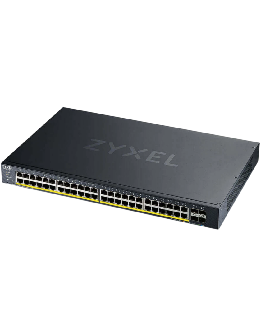 Коммутатор ZYXEL NebulaFlex XGS1935-52-EU0101F, 48xGE, 4xSFP+, Smart L3 Lite, 19" rack