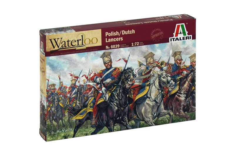 Миниатюра солдатики polish - dutch lancers (napoleonic wars) Масштаб 1/72 Italeri Арт.6039ИТ